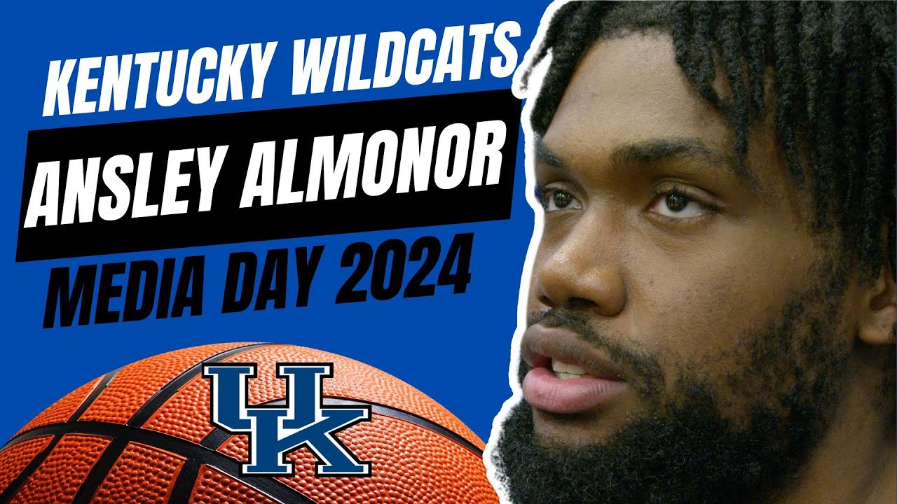 Kentucky Wildcats Basketball Ansley Almonor – Media Day 2024 | KySportsTV