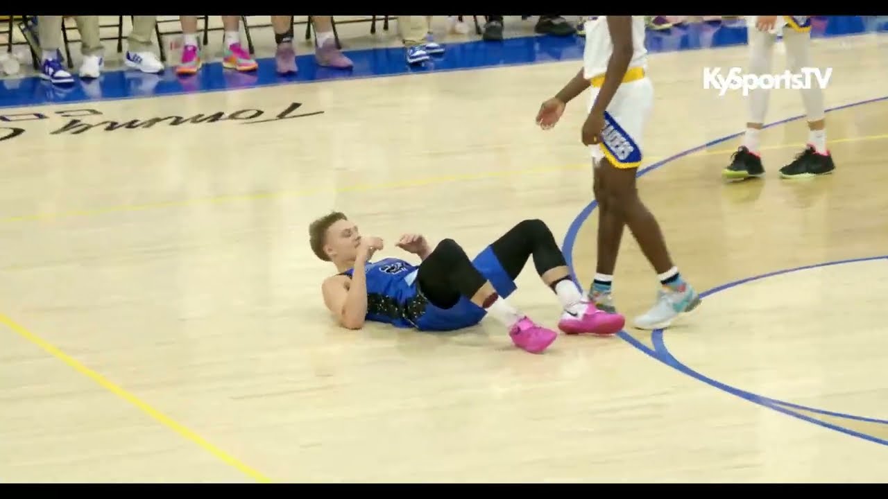 Ty Price Buzzer Beater 4 Point Play for Butler County vs Warren East ...