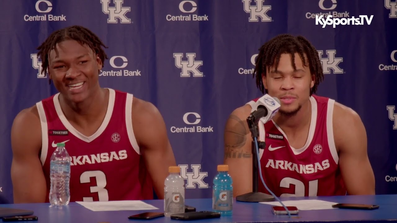 Arkansas Razorbacks Basketball Thiero & Wagner Recap WIN vs Kentucky ...