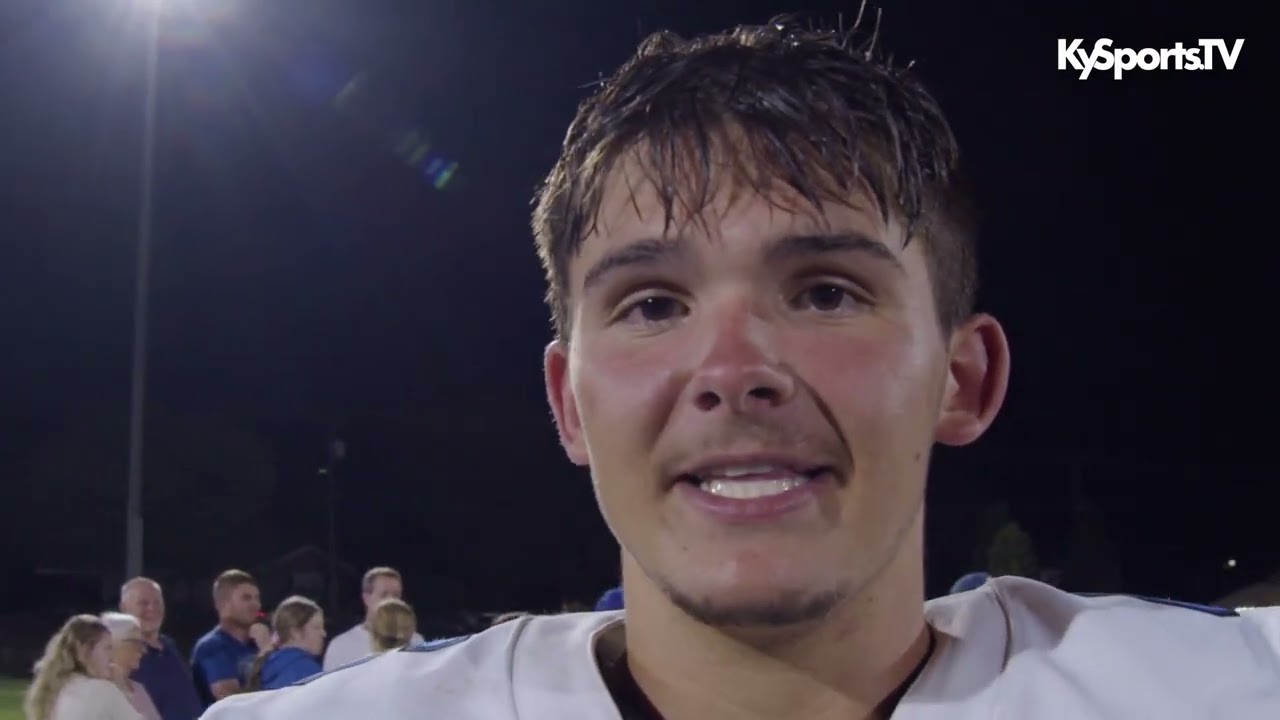Bell County Bobcats Football QB/DB Blake Burnett on 30-24 WIN vs Cville ...